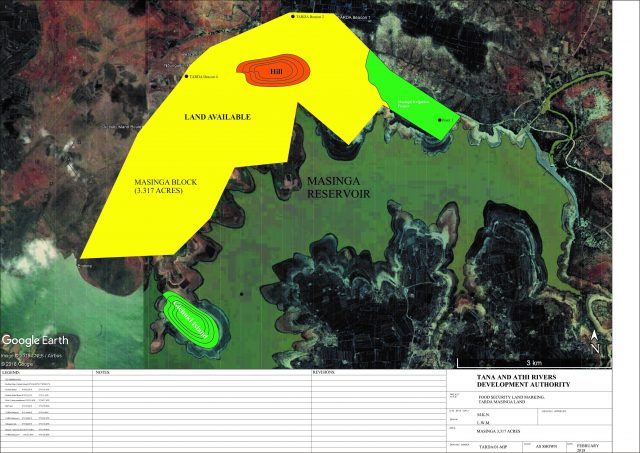 Masinga Project – Tana and Athi Rivers Development Authority (TARDA)
